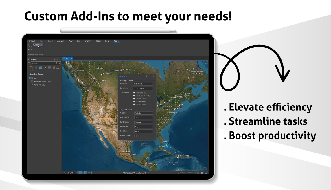 Custom Arcgis Pro Add In Development Dymaptic